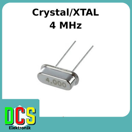 Crystal 4 MHz. Xtal 4 MHz. 4 MHz Crystal. Xtal 4 MHz | Shopee Malaysia