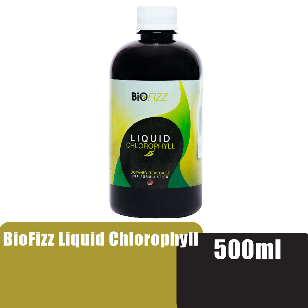 BIOFIZZ Liquid Chlorophyll 500ml Liver Detox Klorofil Good for ...