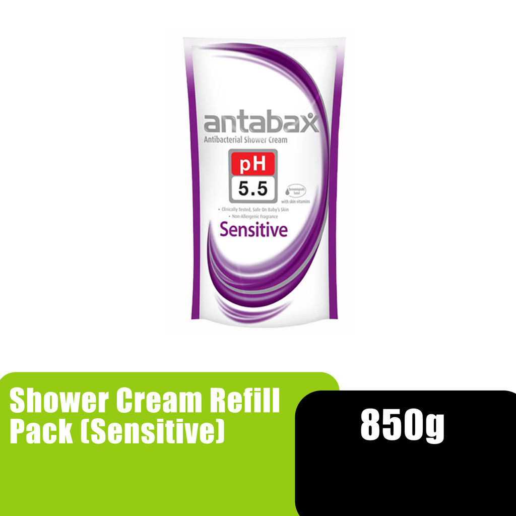 Antabax Shower Cream 850g ( Refill Pack )- Sensitive | Shopee Malaysia