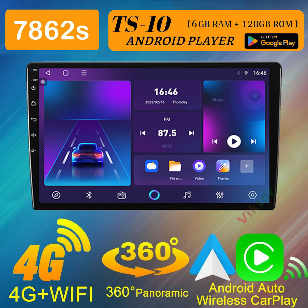 [TS10 8Core 6G+128G]7862 Best Android Player 2din Car Multimedia ...