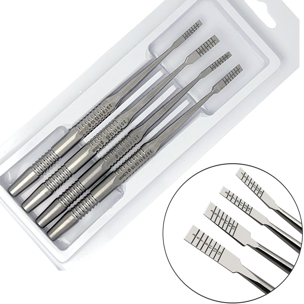 4Pcs/Set Dental Implant Instrument Ochsenbein Chisel Tooth Bone Knife Bone Split Grafting ...