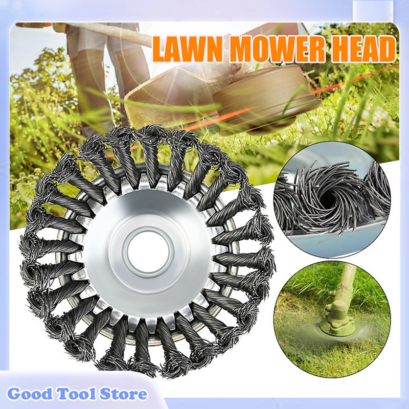 Wire Grass Trimmer Lawn Mower Derusting Weeding Wheel Trimmer Head ...