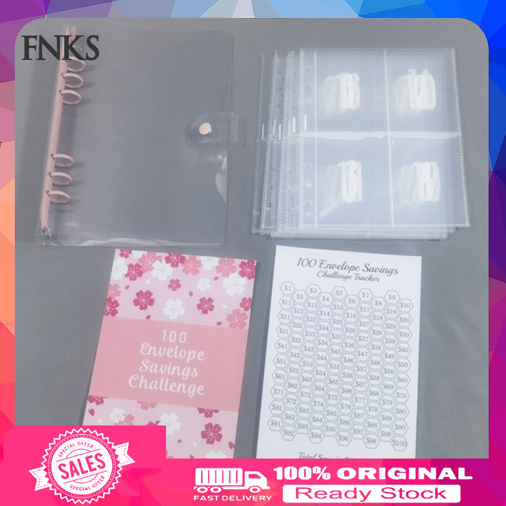 [Ready stock] Practical Money Saving Binder Envelope Money Saving ...