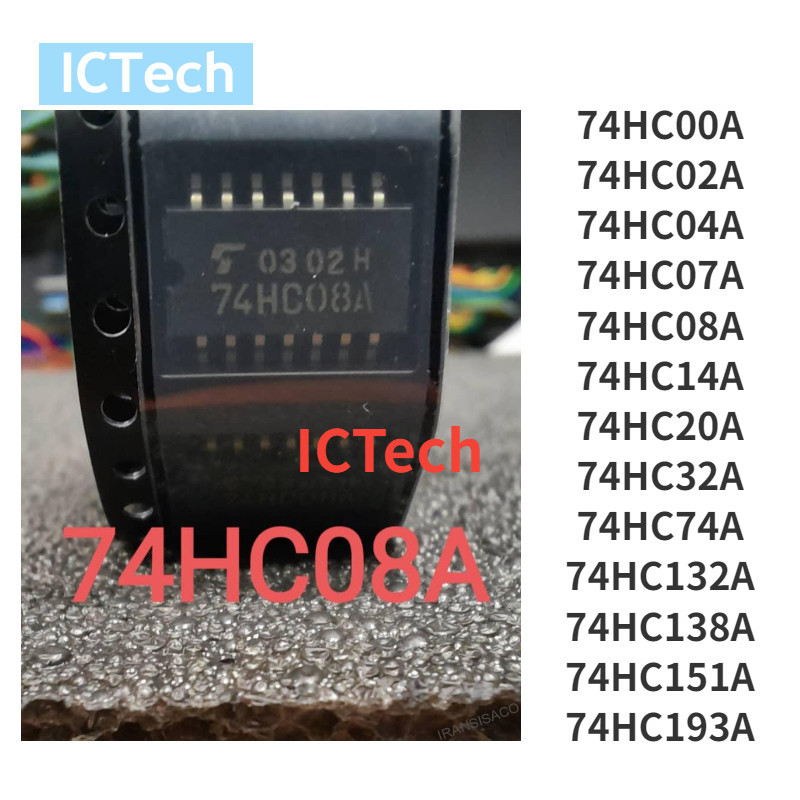 5Pcs Original 74HC00A 74HC02A 74HC04A 74HC07A 74HC08A 74HC14A 74HC20A 74HC32A 74HC74A 74HC132A ...