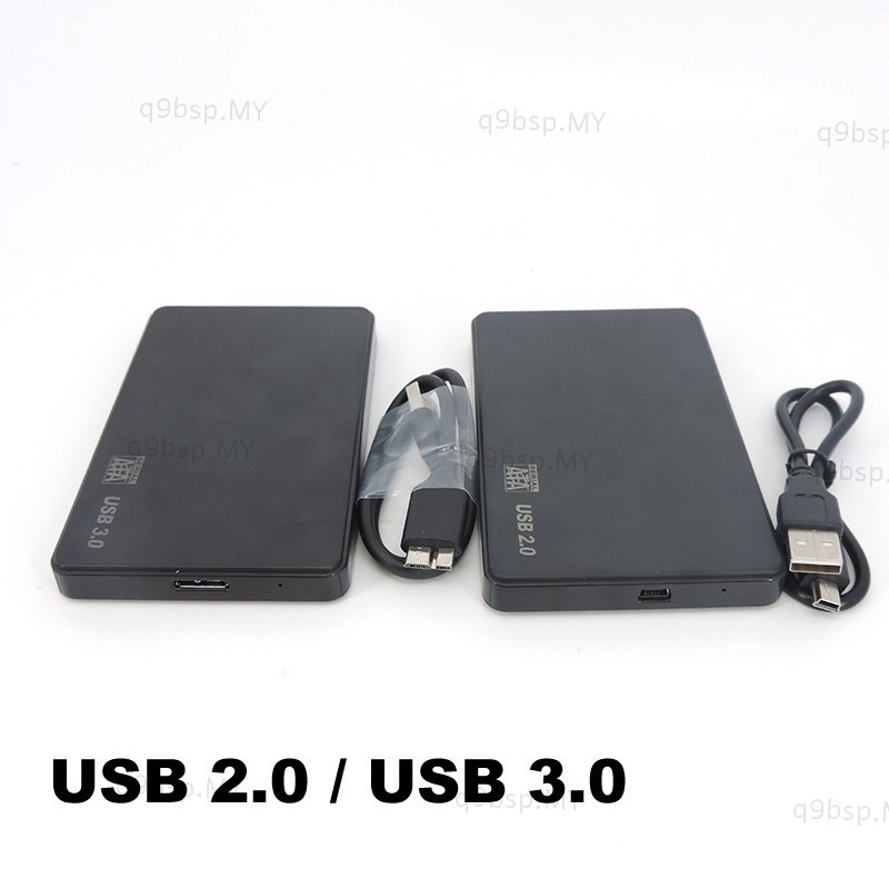External HD Case 2.5 HDD Case SSD External Hard Drive Box Enclosure ...