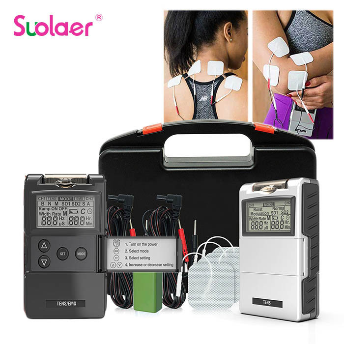 TENS Muscle Stimulator Machine for Back and Muscle Pain Relief | Shopee ...