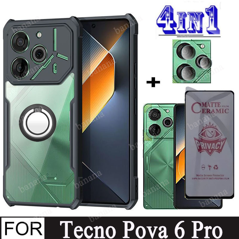 Tecno Pova 6 Pro 5G Shockproof Phone Case for Tecno Pova 6 Neo 3 2 4 Pro Spark 10C 10 Pro 4 in 1 ...