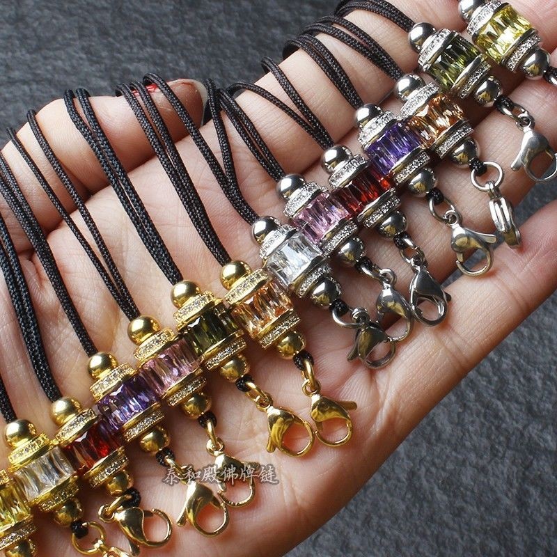 Thailand Buddha Brand Chain Buddha Brand Rope with Diamond Pendant Rope ...