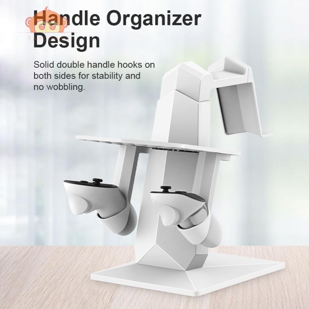 VR Display Stand Non-slip VR Headset &Controller Stand for Meta Quest 3 ...
