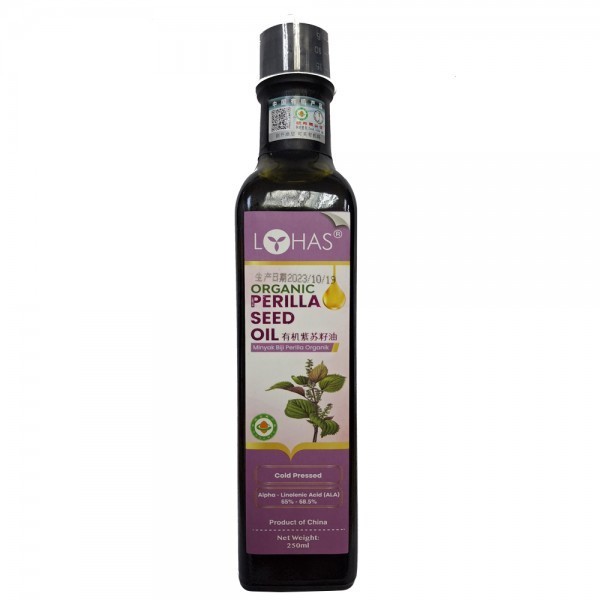LOHAS ORGANIC PERILLA SEED OIL 250ML | Shopee Malaysia