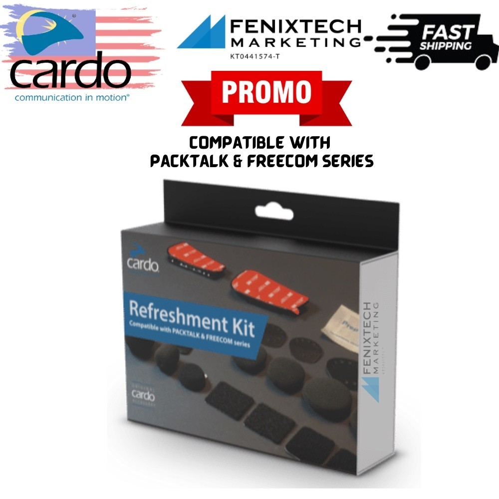 CARDO Refreshment Kit ( Packtalk & Freecom series) | Shopee Malaysia