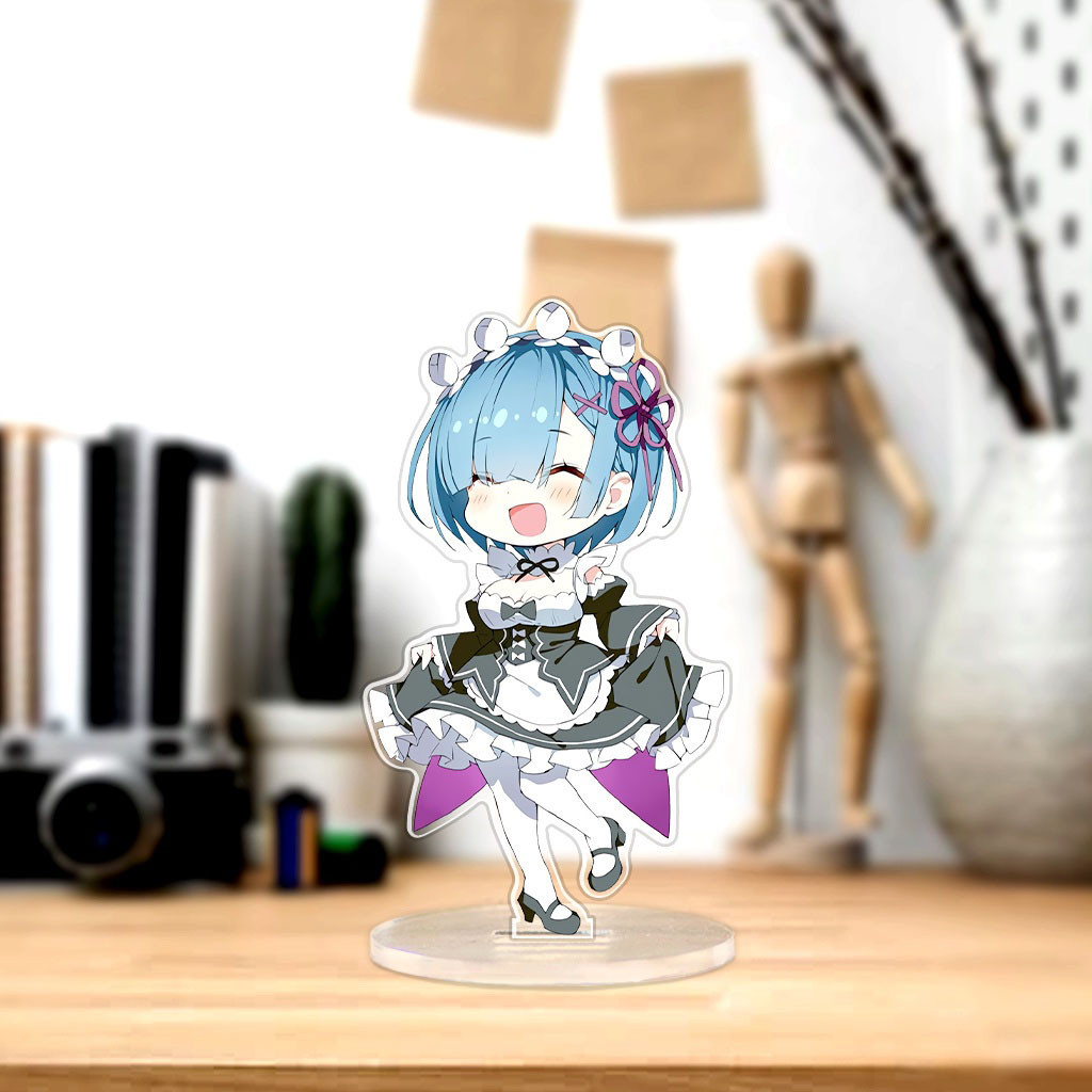 Anime Standee Model Re Zero Chibi Rem Starting Over in Another World ...