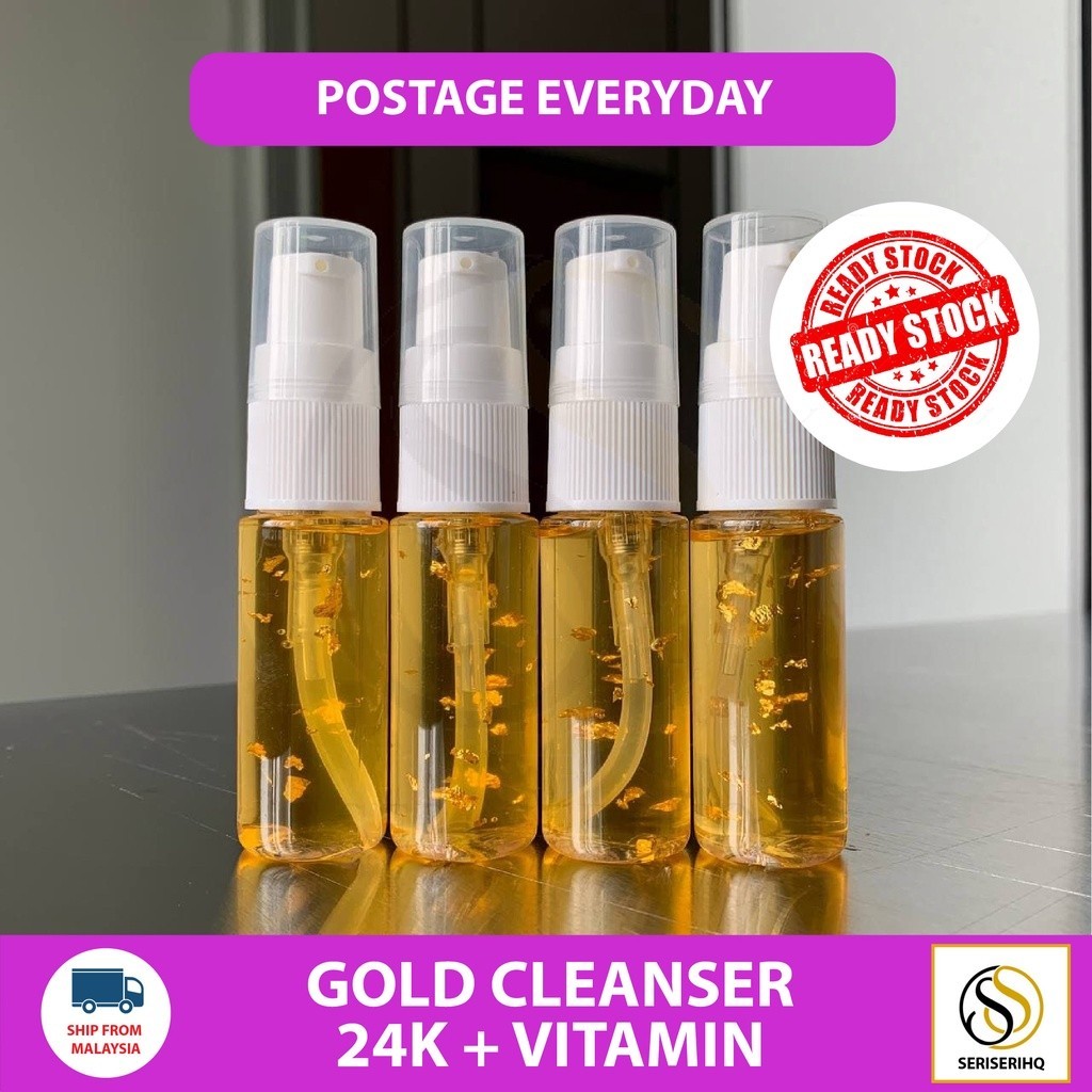 [BORONG KOSMETIK] GOLD CLEANSER 24K JENAMA SENDIRI ANTI AGEING ...