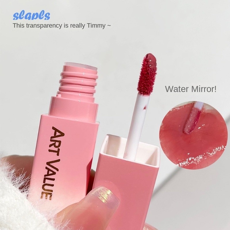 Art Value Mirror Hydra Lip Glaze Moisturizing Whitening Lipstick Girl ...