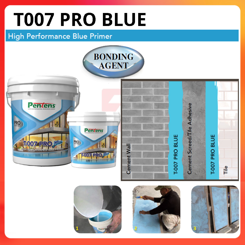 PENTENS T007 PRO BLUE | Waterproofing | Multi Purpose Bonding Agent ...