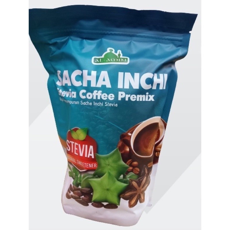 💯ORIGINAL KOPI SACHA INCHI + STEVIA KOPI COFFEE ORIGINAL PRACAMPUR 20 ...