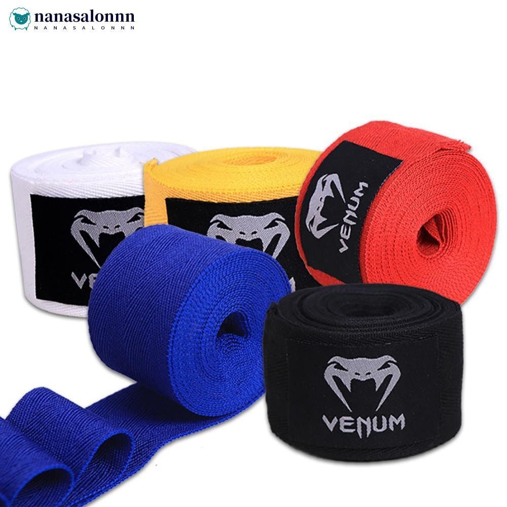 NANASALONNN 1Pair 1.5M/3M/5M Boxing Bandages Sports Sanda Muay Thai ...
