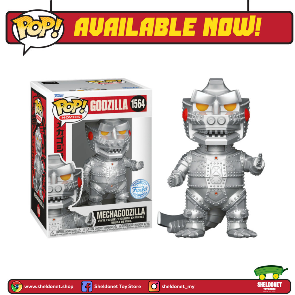 Funko Pop! Movies: Godzilla vs. Mechagodzilla (1974) - Mechagodzilla ...