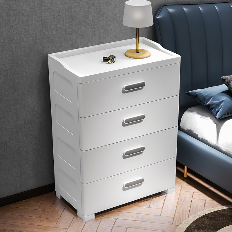 Modern European Storage Box Drawer Storage Cabinet Plastic Bedroom ...
