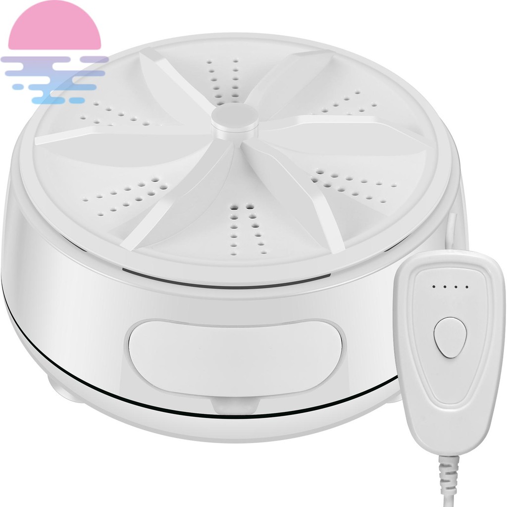 Mini Washing Machine 4 Mode Ultrasonic Turbine Washer Small Ultrasonic ...