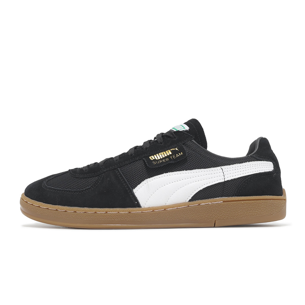 Puma Casual Shoes Super Team OG Men Women Black White Rubber Sole ...