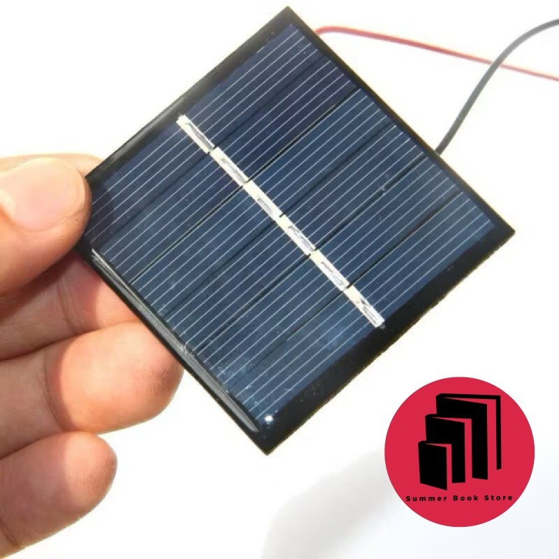 Mini Solar Panel 2V 120MA for School Project DIY Accessories Sekolah ...