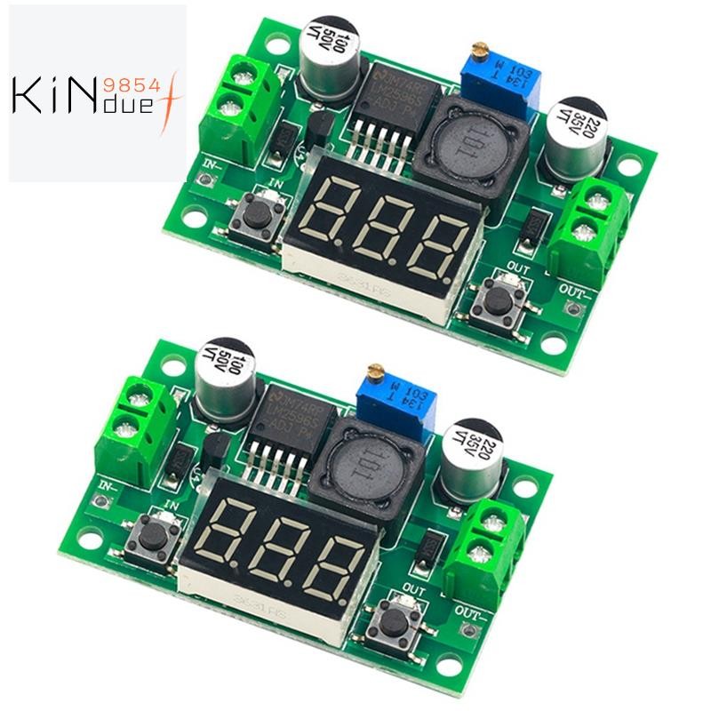 2Pcs LM2596S Adjustable DC-DC Step-Down Power Supply Regulator Module 4.0-40V to 1.25-37V 3A ...