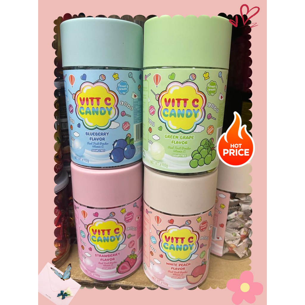 (4Flavour) VITT C CANDY Gula-Gula HALAL | Shopee Malaysia