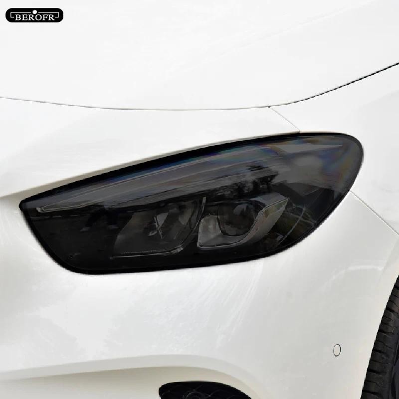 Car Headlight Taillight Protection Tint Film Smoke Black Transparent ...