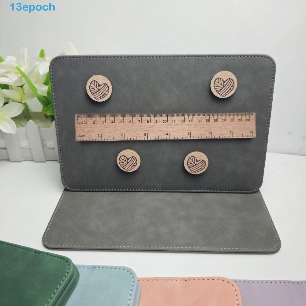 EPOCH Knitting Pattern Holder Set, Foldable Magnetic Ruler Knitting ...