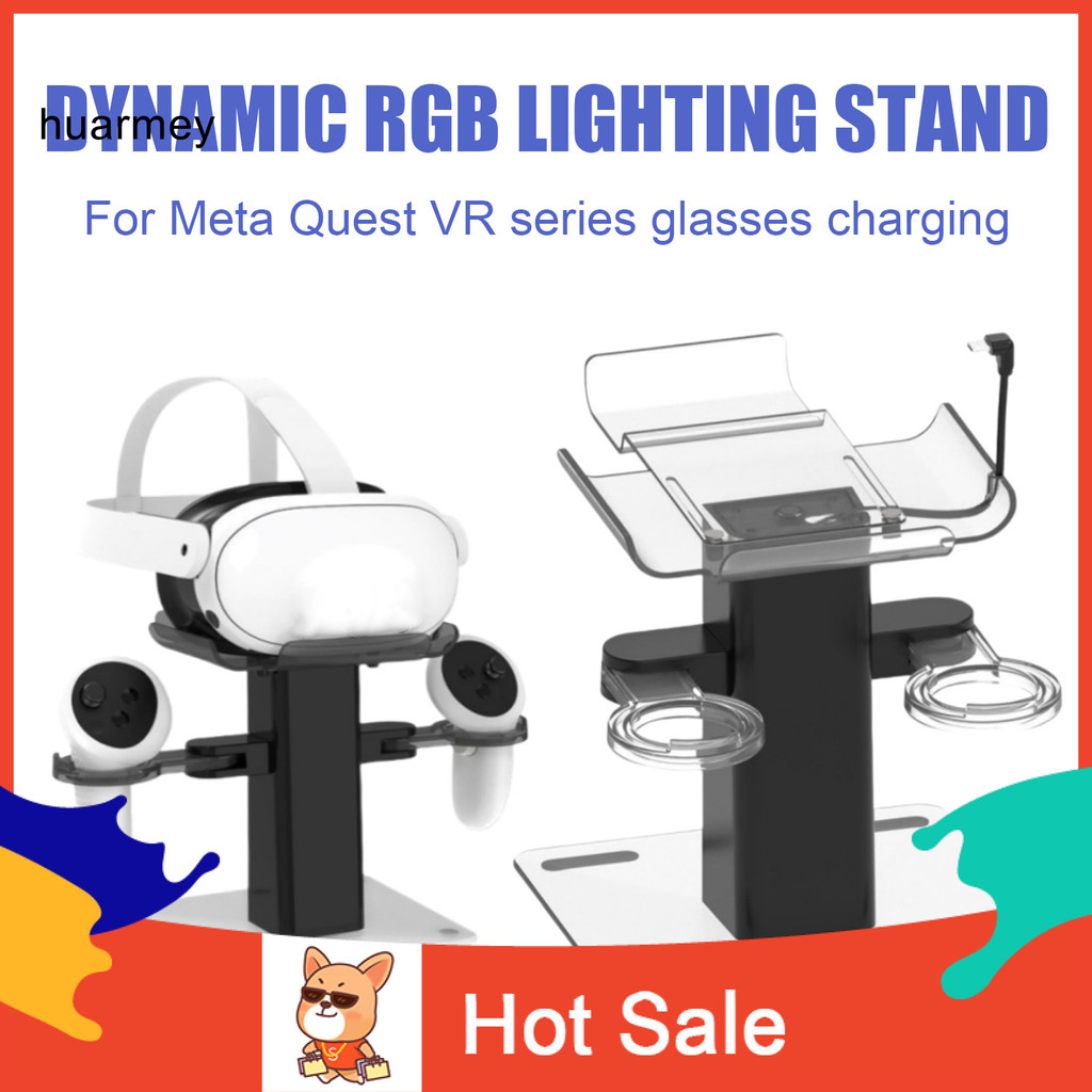 HMY RGB VR Charging Dock Controller Mount Adjustable Design VR Charging ...