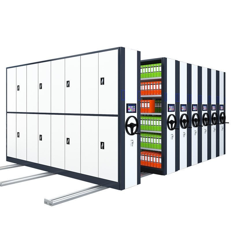 Dense Rack File Room Dense Rack Mobile Hand-Cranked Smart Electric Data ...