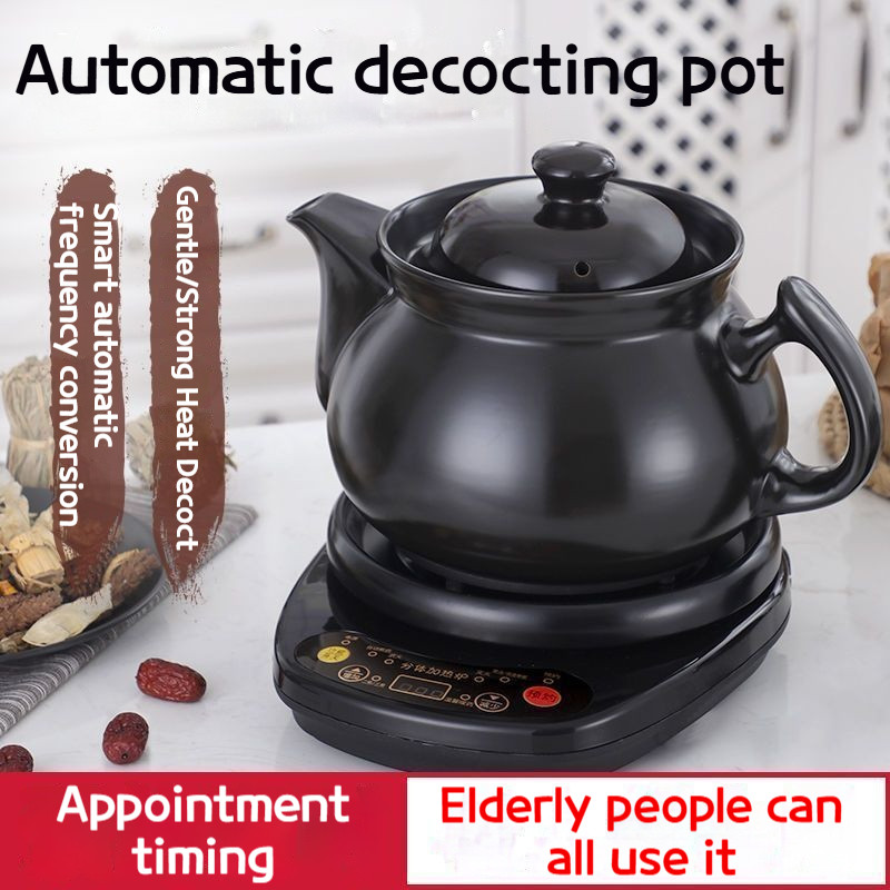 (Malaysia Plug) 3L/5L Chinese Medicine Pot Automatic Decocting Pot ...