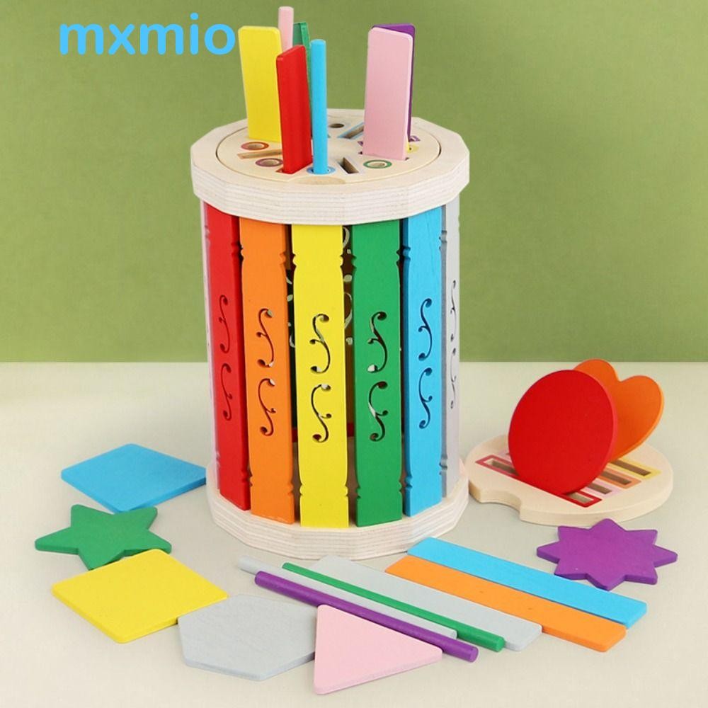 MXMIO Wooden Stick Board Game, Counting Educational Montessori Ball ...