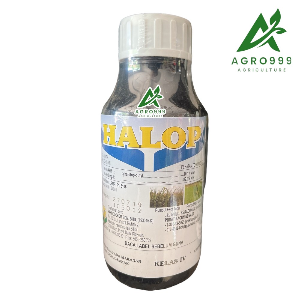 Halop 500ml/Farmcochem /Rumput ekor Tebu&rumput Padi burung | Shopee ...