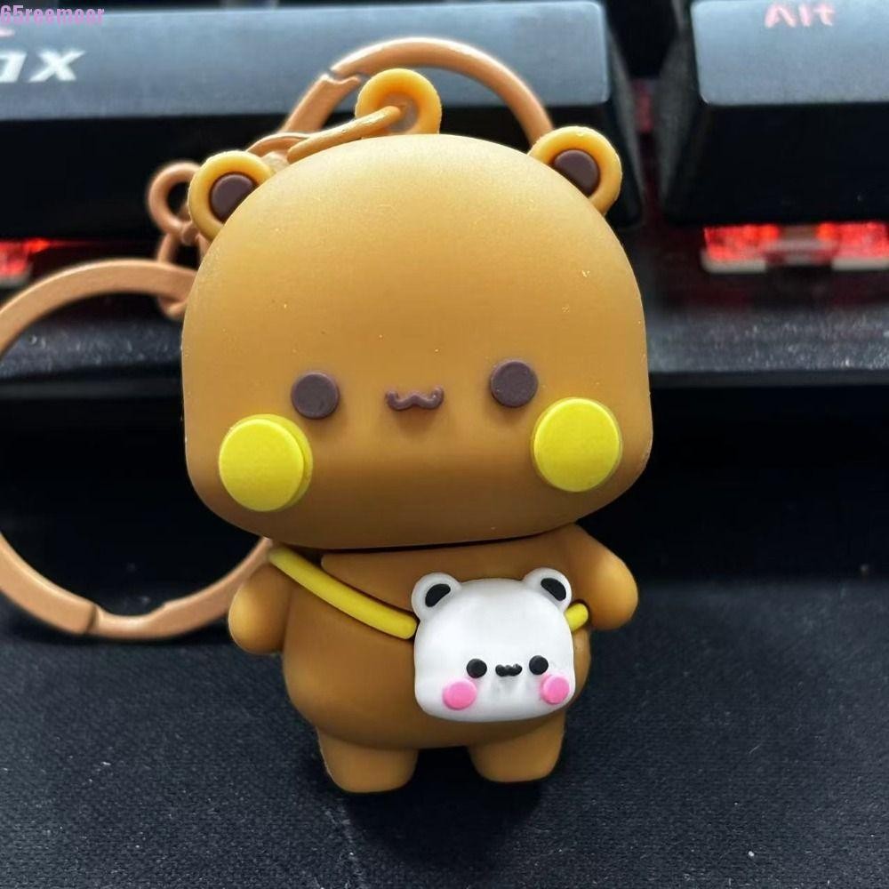 REEMOOR Cute Cartoon Bubu Dudu Key Chain, Cartoon Kawaii Bubu Dudu ...