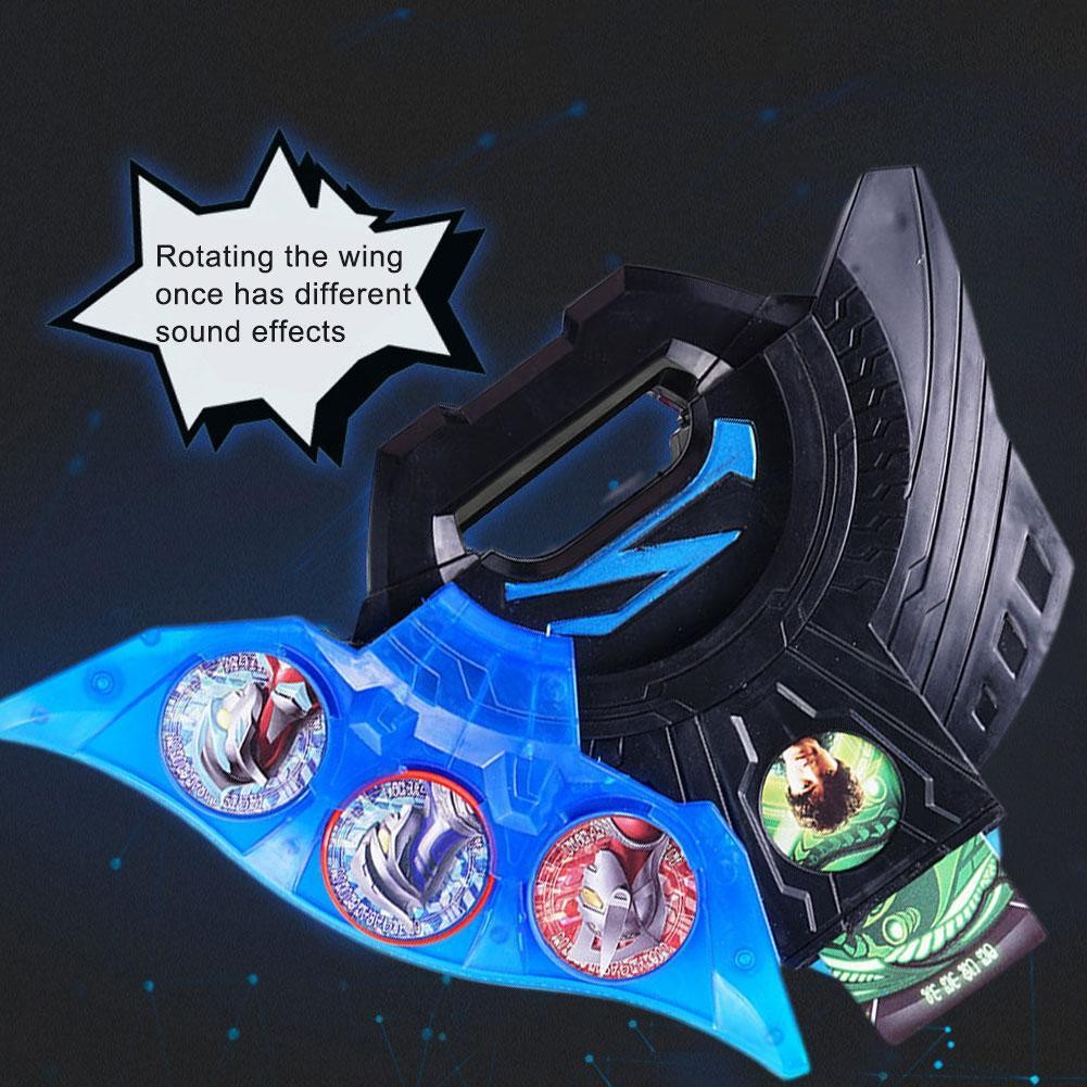 Blue Ultraman Z Zeta Creative Transformers Toy With Sound Lighting ...