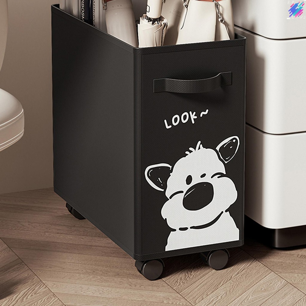 Office Under Desk Utility Cart with Robust Construction Foldable ...