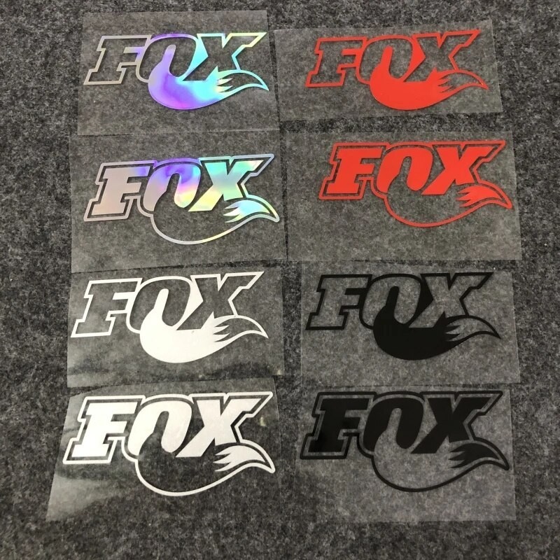 Fox Logo Stickers Racing Logo Stickers Variation Stickers for all types ...