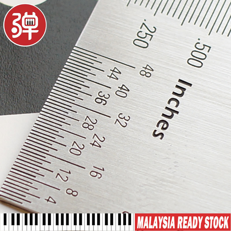 Stainless steel string pitch measuring ruler action ruler tool for ...