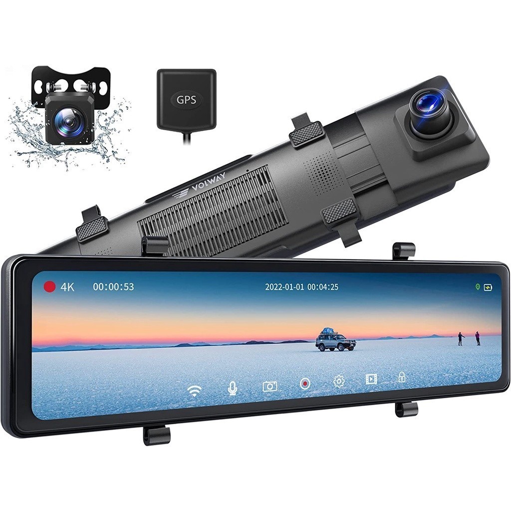 Camtec X1 4K WIFI GPS 2160P /2.5K 1440P Car DVR Huawei Hisilicon CPU ...