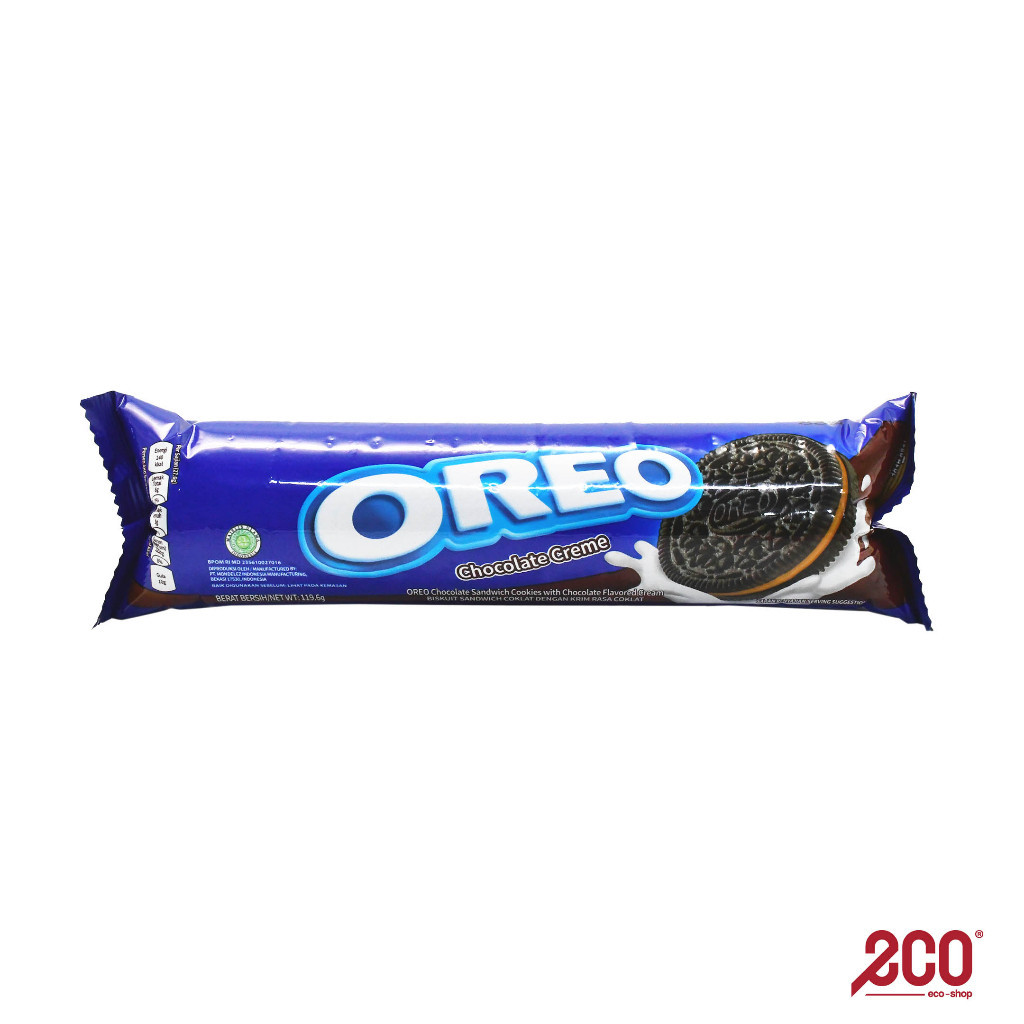 Oreo Chocolate Sandwich Cookies with Chocolate Cream (119.6g) - AE-L001 ...