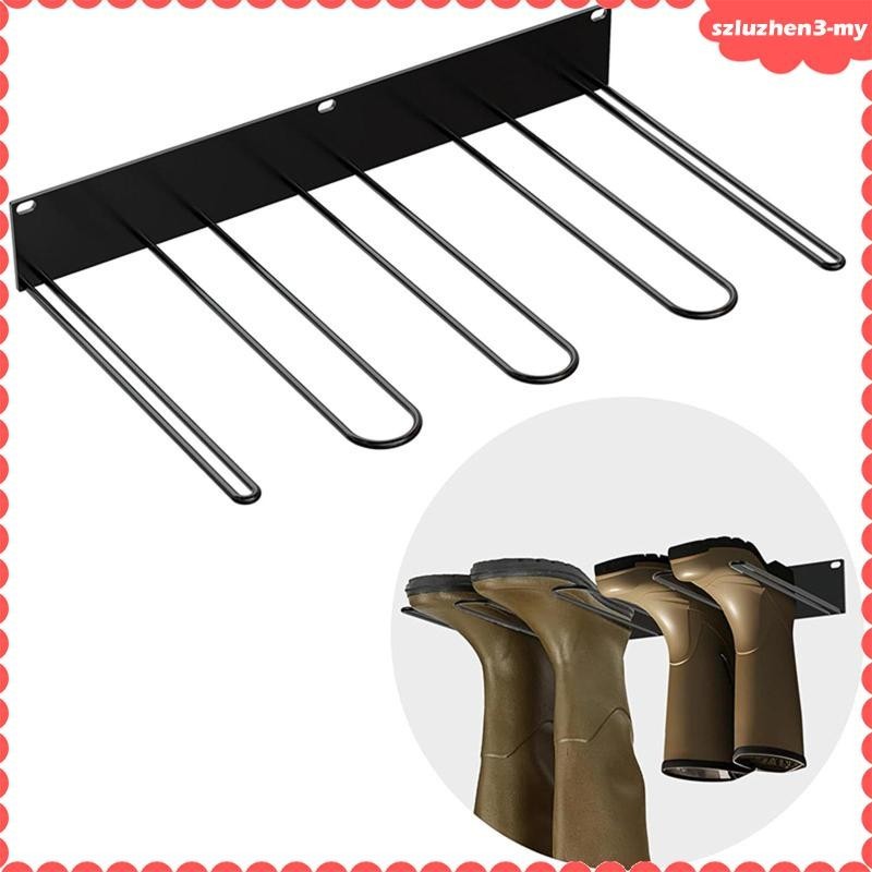 [SzluzhenbcMY] Wall Mounted Boot Rack Boot Hanger Boot Organizer Heavy ...