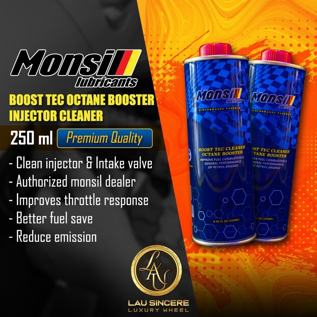 Monsil Boost Tec Cleaner Octane Booster (250ML) Toyota Perodua Proton ...