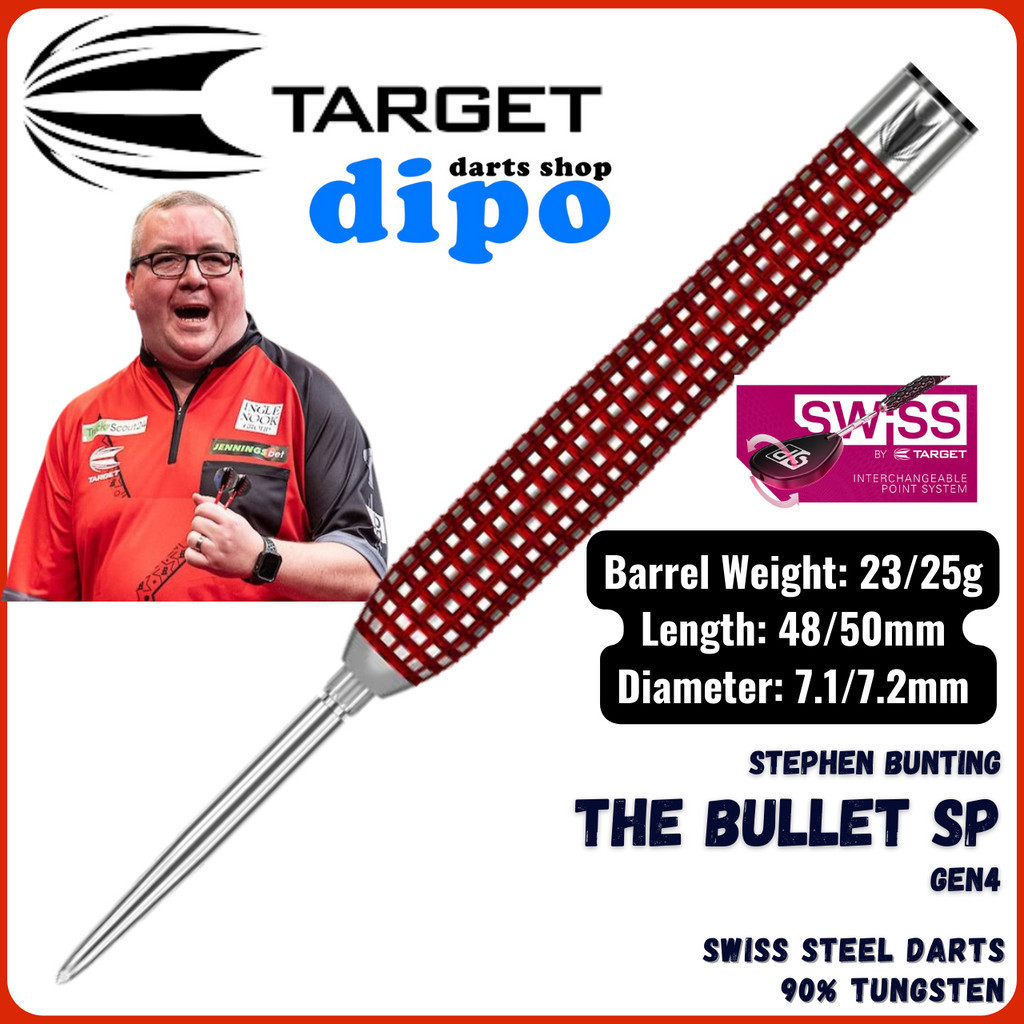 TARGET THE BULLET Gen 4 ( Stephen Bunting Player Model) - TARGET Swiss ...