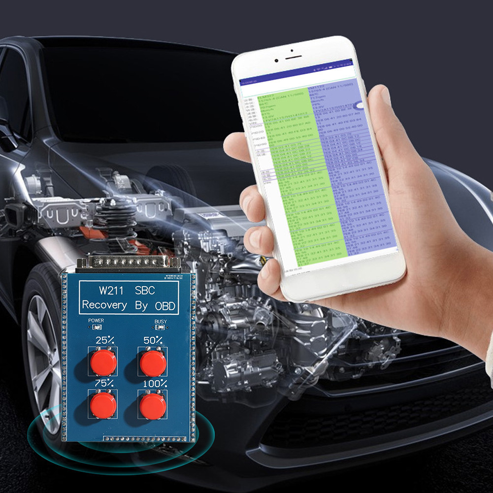 W211 SBC R230 ABS Tool Repair Code C249F for Mercedes for Benz OBD 211 ...
