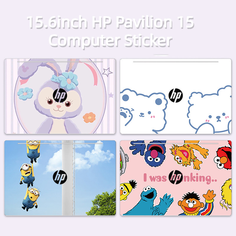 Laptop Skin for HP Pavilion 15 Computer Sticker 15s-eq Protective Film ...