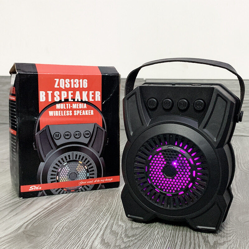 Sing-e Portable 3 Inch Led Speaker ZQS1316 RS 315 RS-415 Wireless Speaker with USB/BLUETOOTH/AUX ...