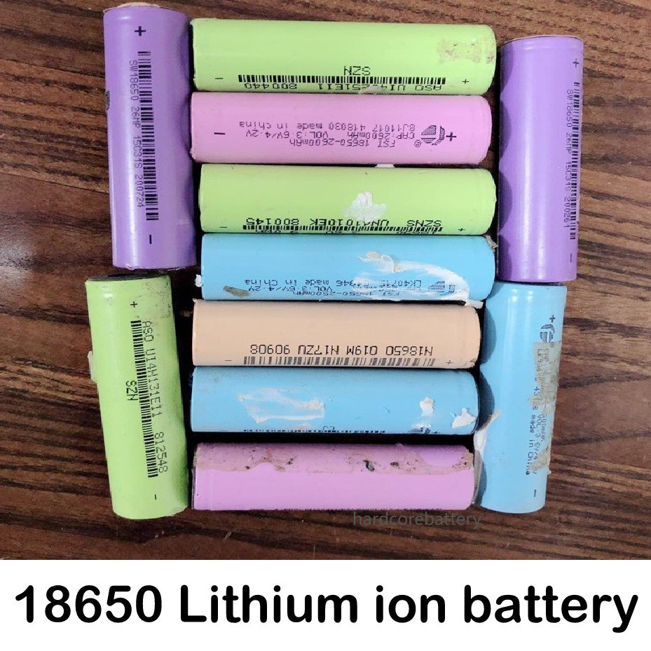 18650 Lithium Ion Li-ion rechargeable Battery Cell pack 3.7V Original ...