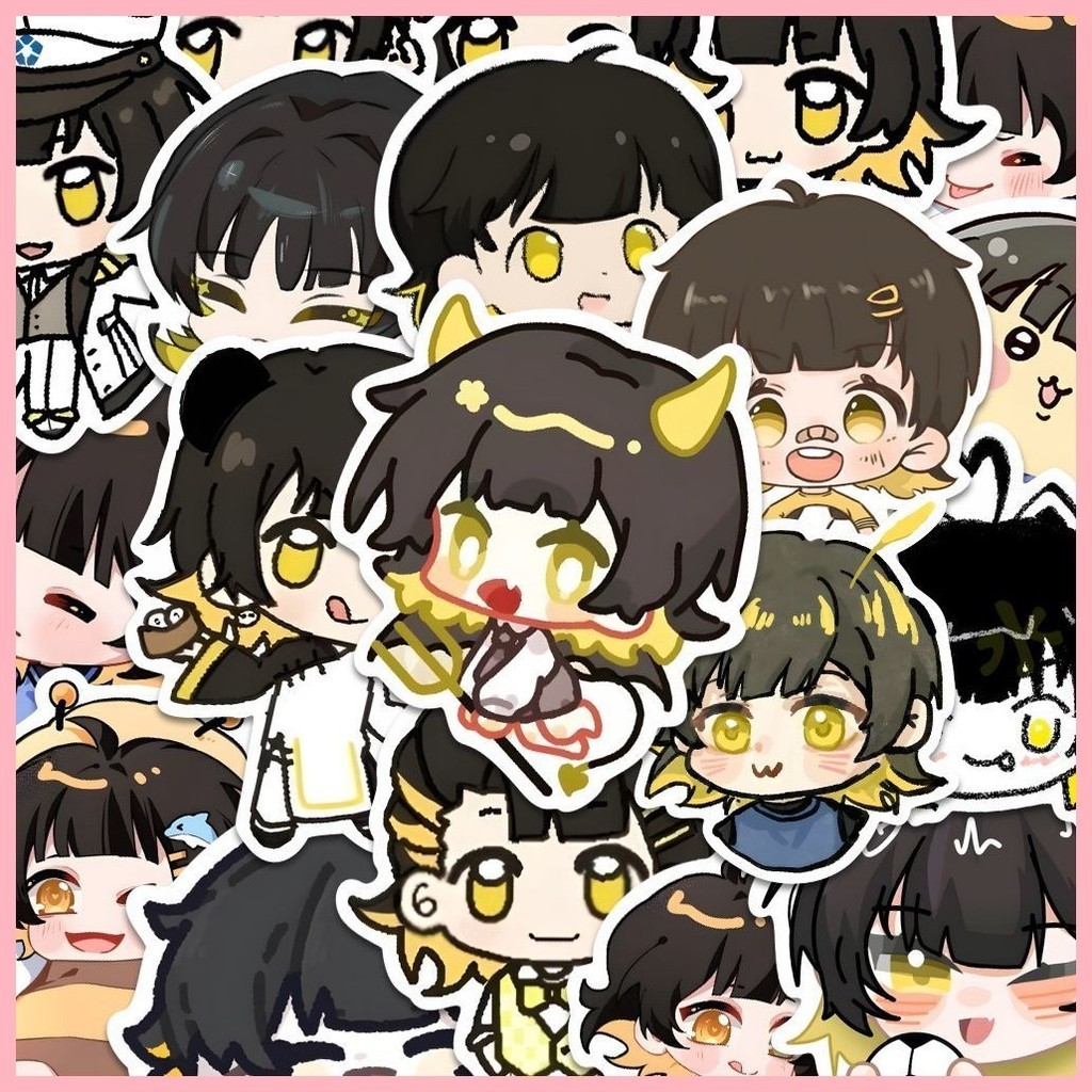 Stickers Blue Lock (48 Sheets) Bachira Meguru Two-Dimensional Cute Cute ...